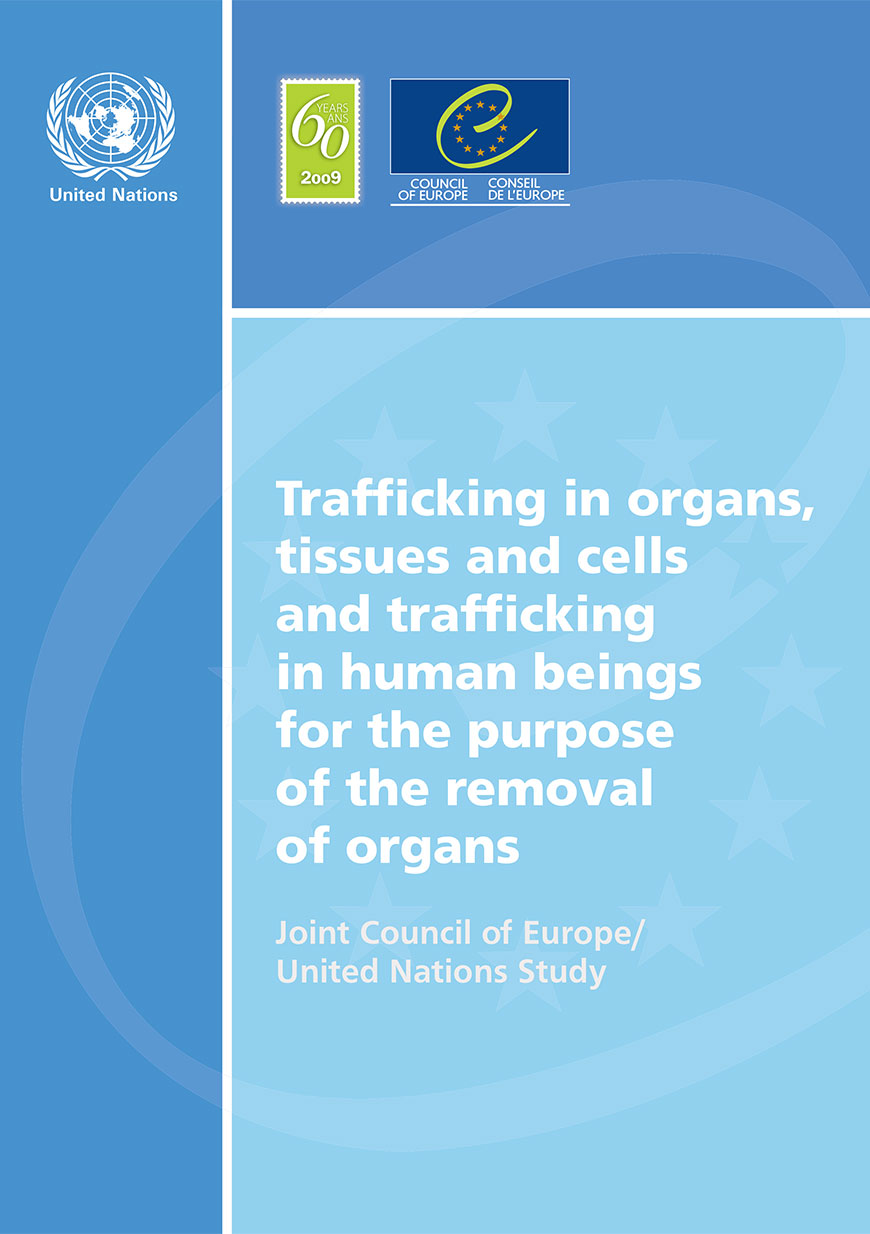 Publications and brochures - Countering the trafficking in human organs