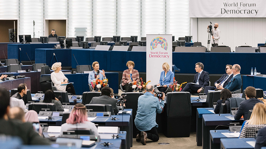 Opening Session of the 11th World Forum for Democracy 2023 - world ...