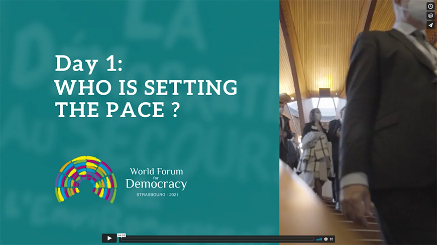 Summary of the 1st day (8 November 2021) - world-forum-democracy