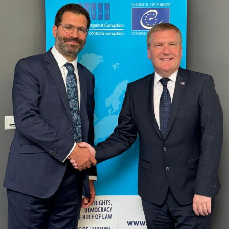 GRECO President Meets with European Commissioner Michael McGrath ...