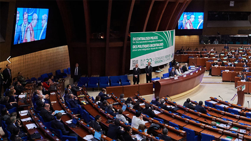 Presentation at the 32nd Session of the Congress of Local and Regional ...