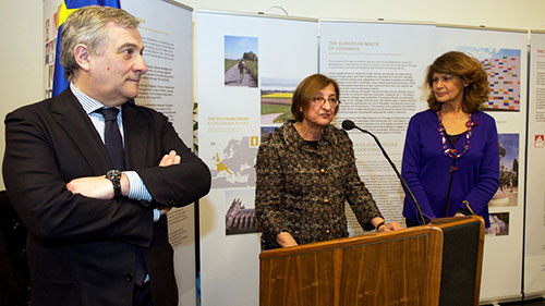 “Come and support your European Cultural Route” exhibition opens at ...