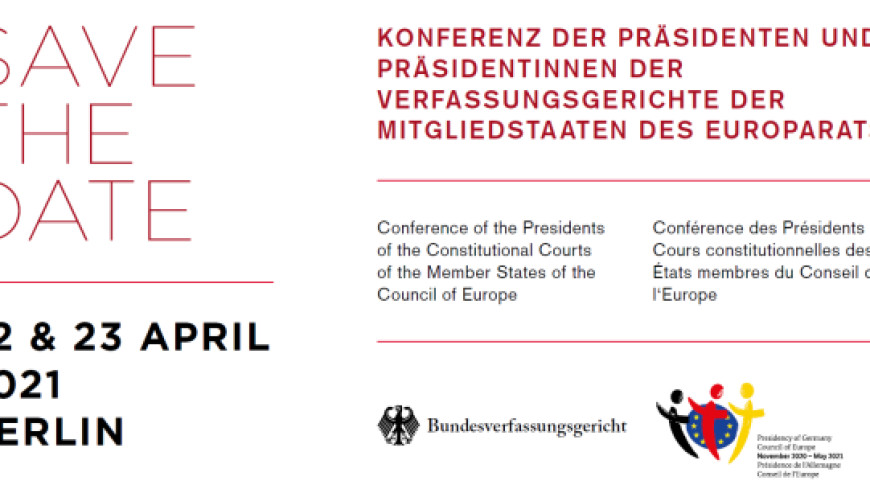 Conference of the Presidents of the Constitutional Courts of the Member ...