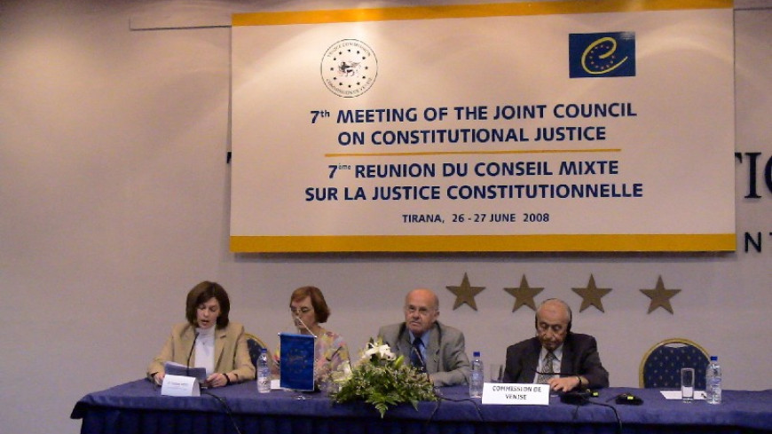 Joint Council on Constitutional Justice - Venice Commission of the ...