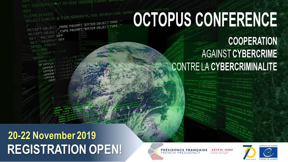 Octopus Conference 2019: Registration Open - Cybercrime
