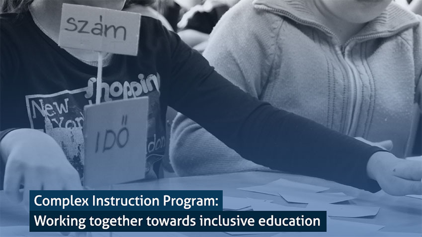 The Complex Instruction Programme: a tool to embrace diversity ...